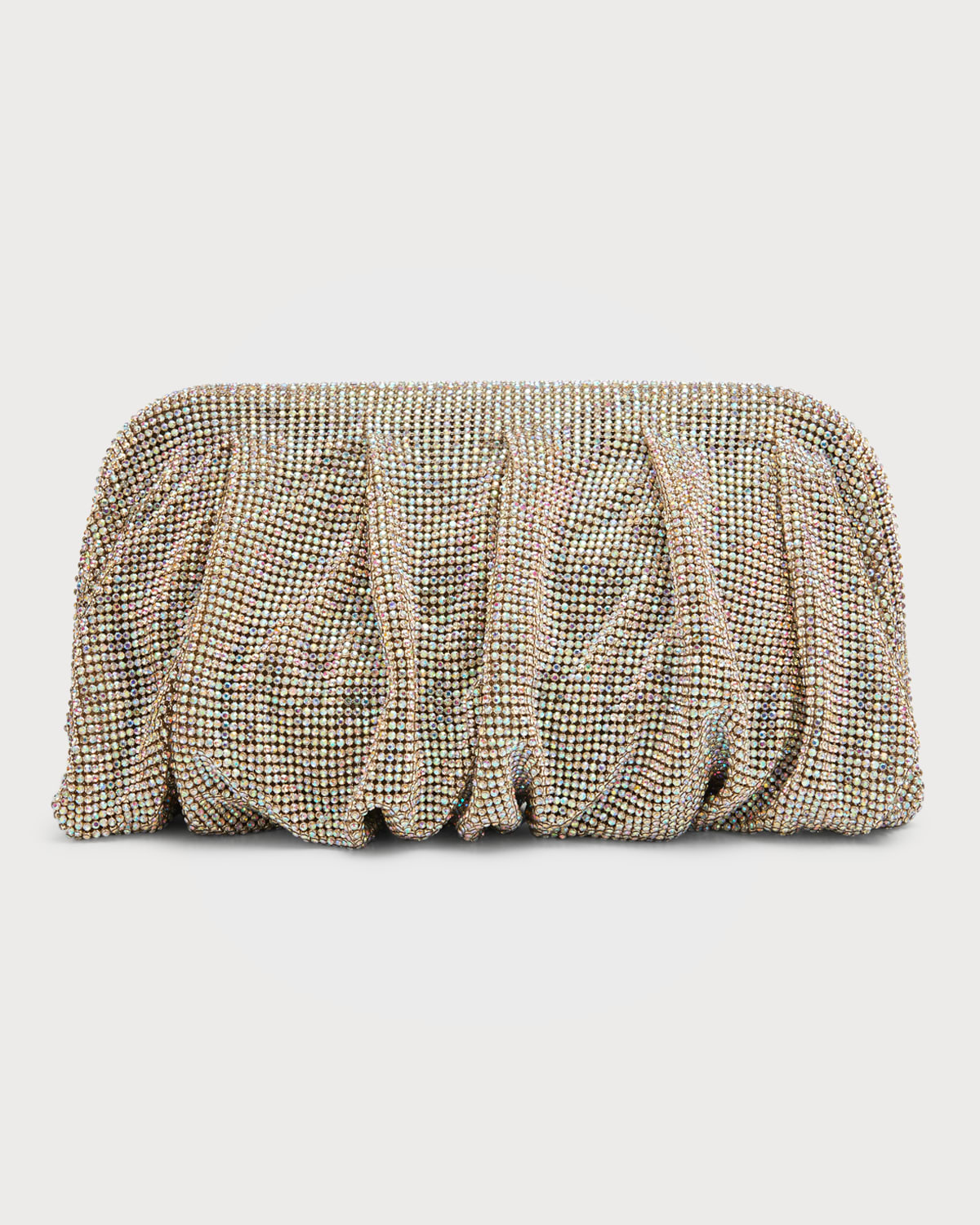 Benedetta Bruzziches Venus La Grande Rhinestone Mesh Clutch Bag ...