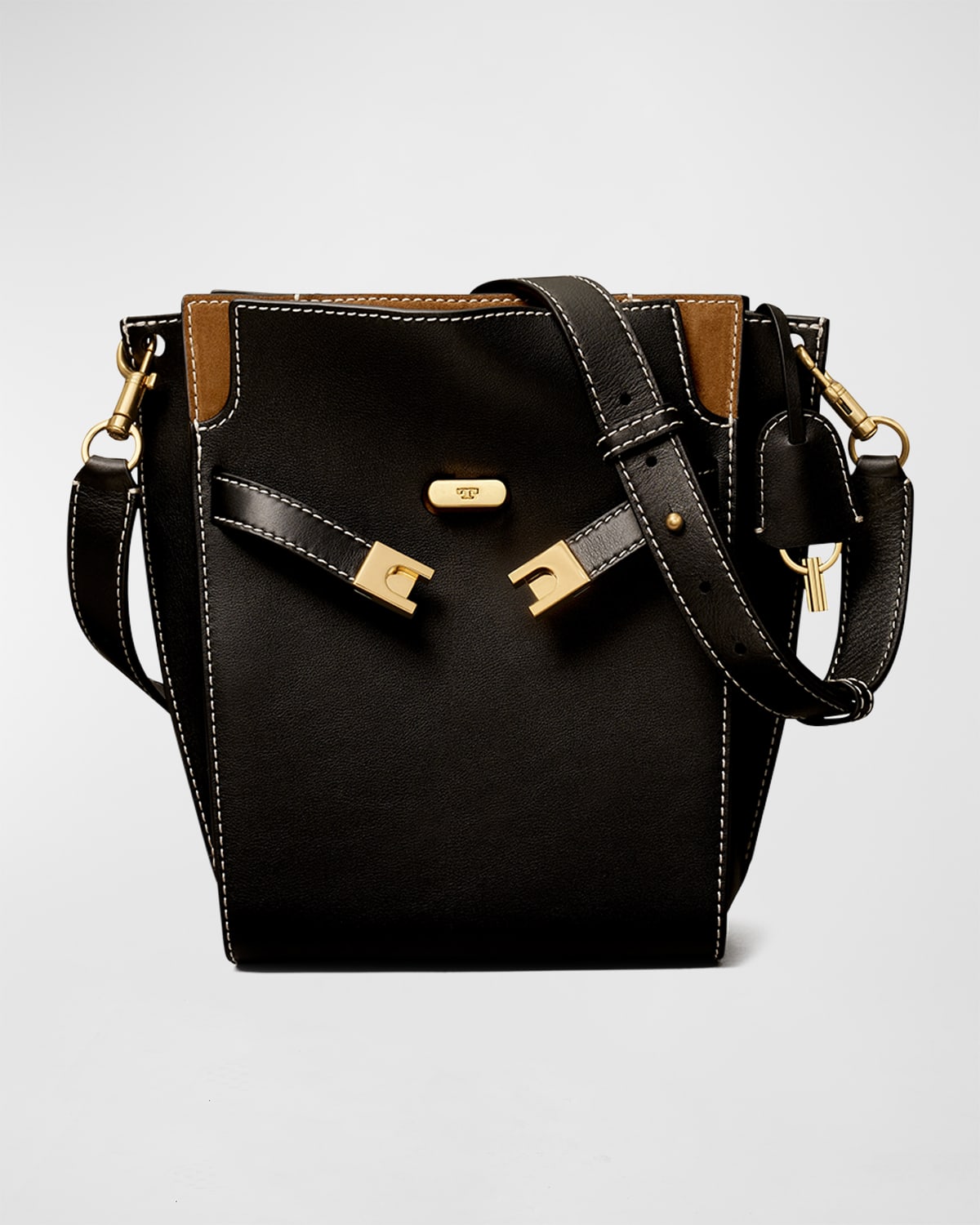 Tory Burch Lee Radziwill Petite Double Bag | Neiman Marcus