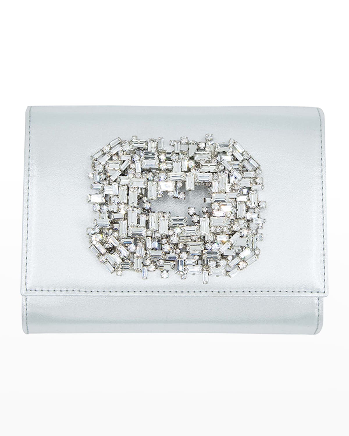 Gedebe Bella Embellished Satin Crossbody Bag | Neiman Marcus