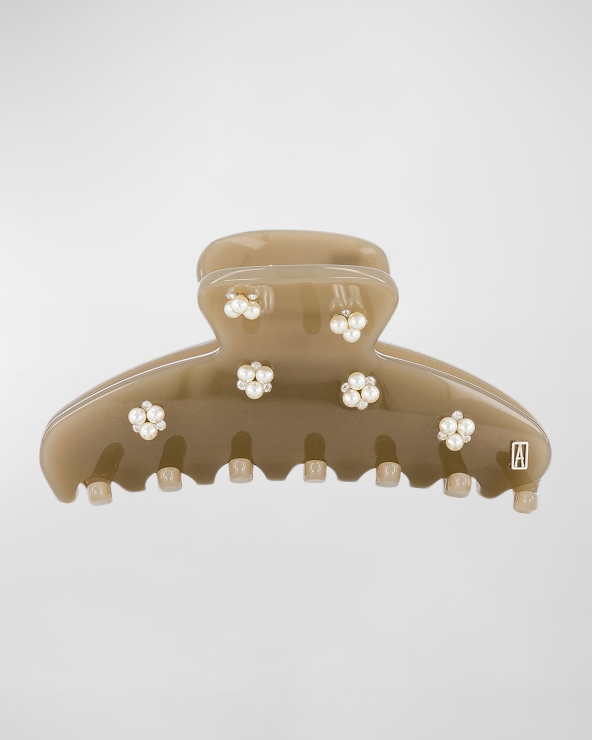 Alexandre de Paris Swarovski Pearl Acetate Jaw Hair Clip - Medium ...