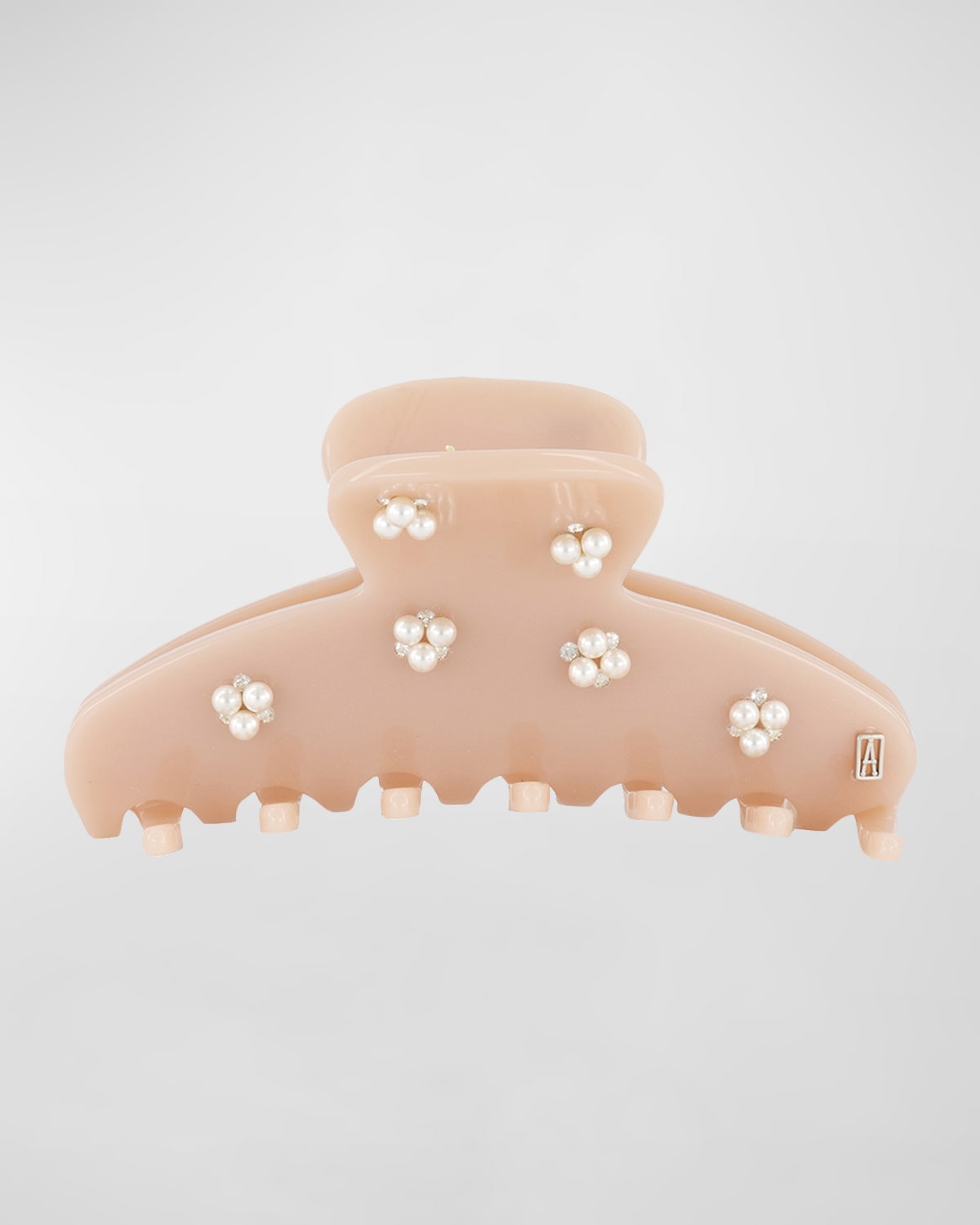 Alexandre de Paris Swarovski Pearl Acetate Jaw Hair Clip - Medium ...