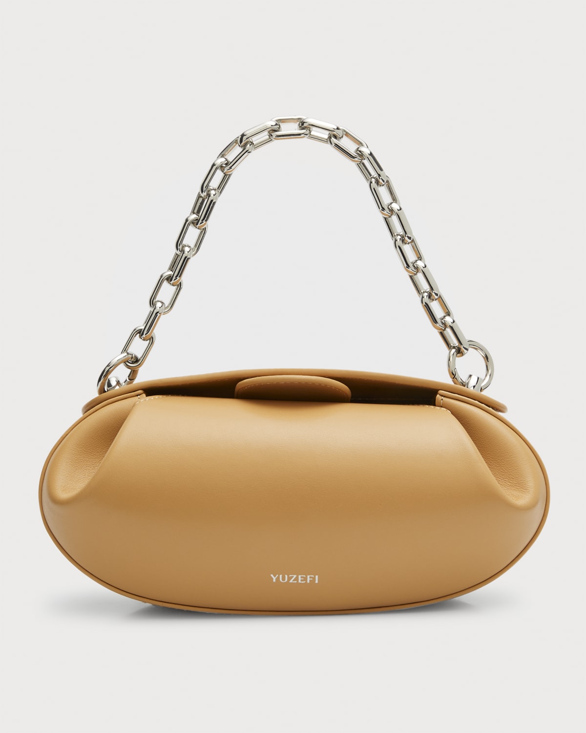 Yuzefi Mochi Large Suede and Leather Shoulder Bag | Neiman Marcus