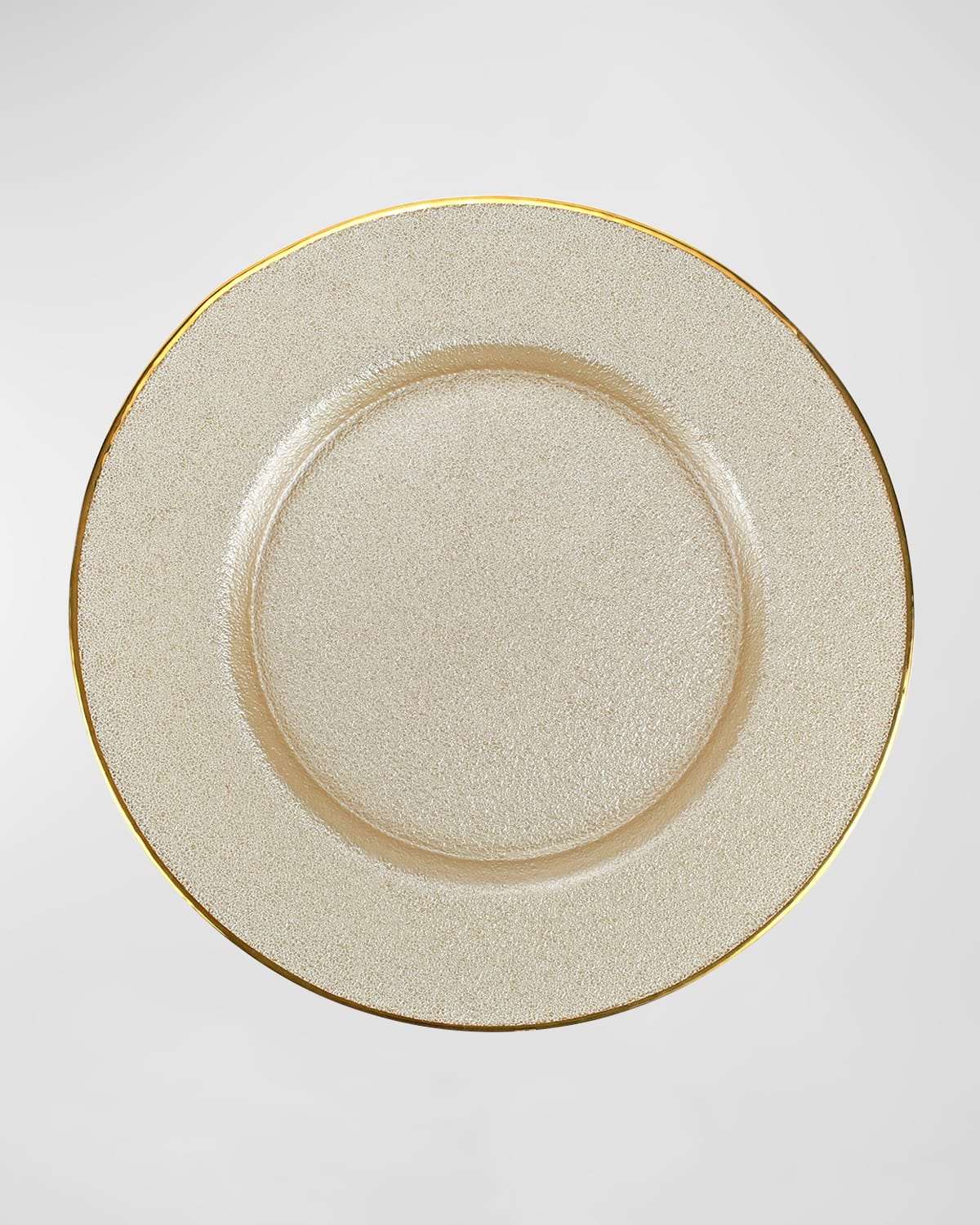 Vietri Metallic Glass Dinner Plate | Neiman Marcus