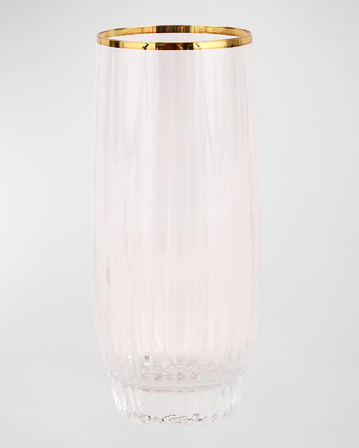 Vietri Natalia Gold Rim Double Old-Fashioned Glass | Neiman Marcus
