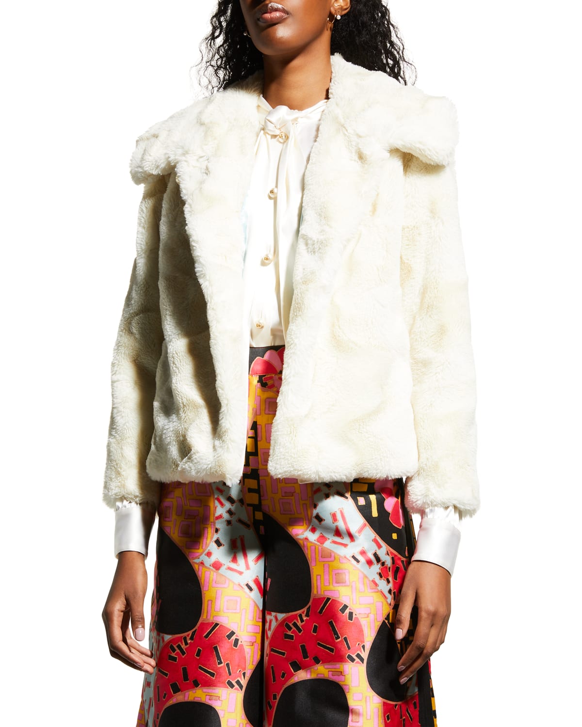 Frances Valentine Dame Faux Fur Coat | Neiman Marcus
