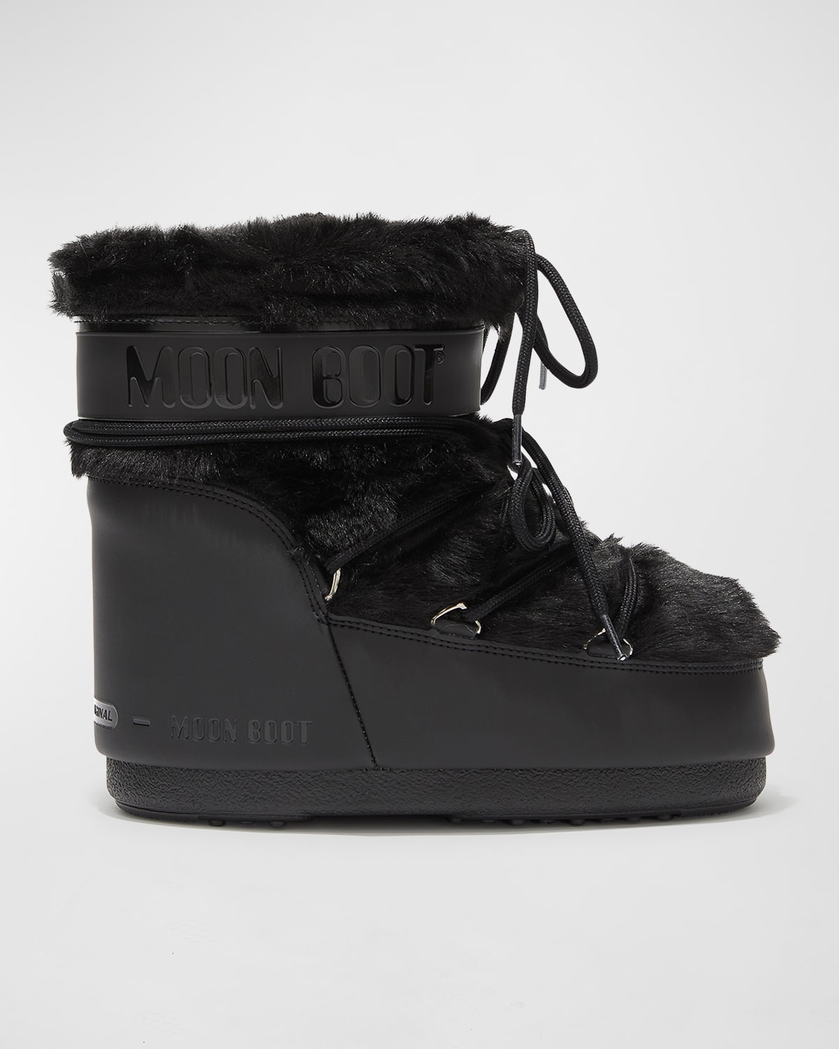 Moon Boot Monaco Faux Fur Short Snow Boots | Neiman Marcus