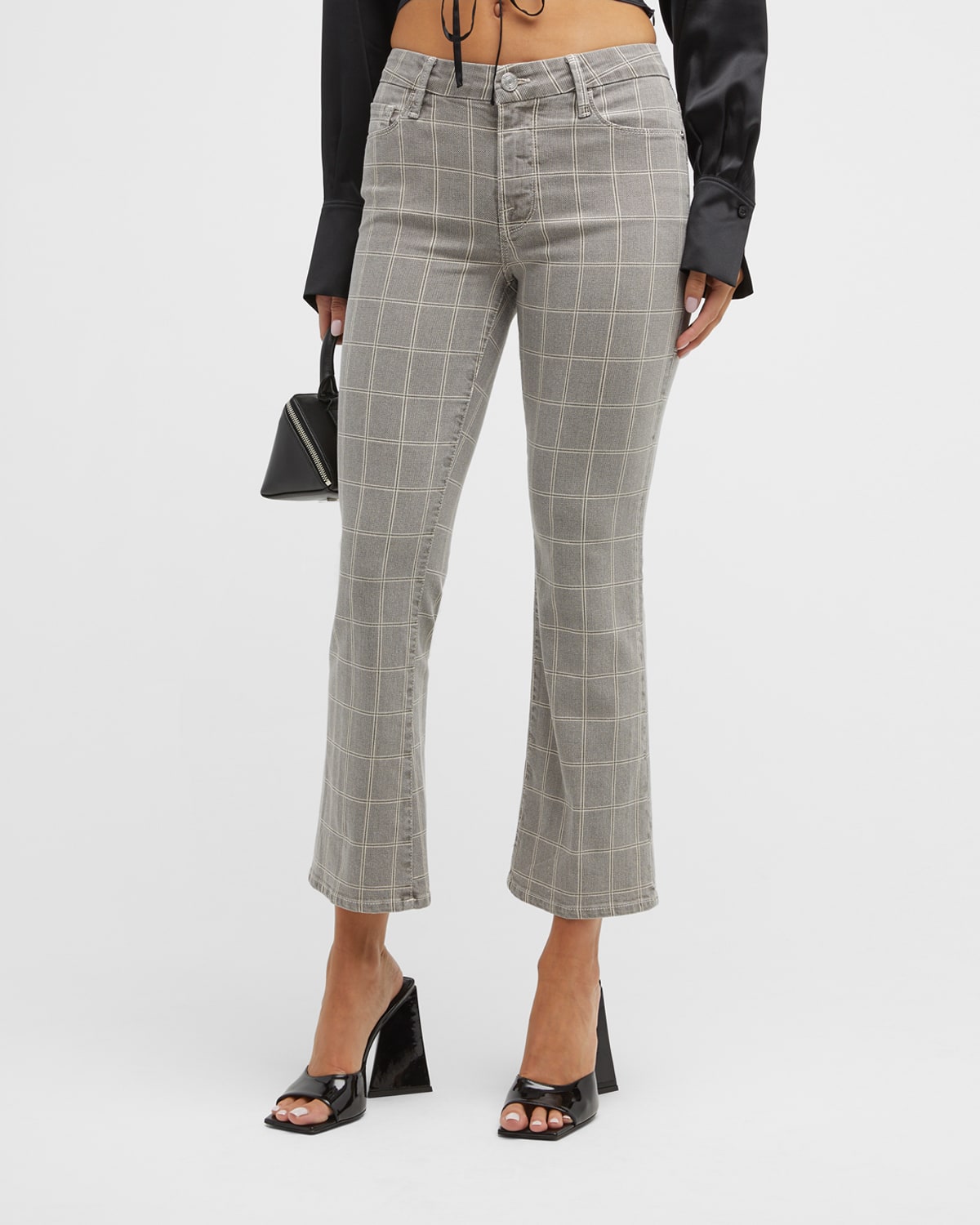 FRAME Le Crop Mini Boot Jeans | Neiman Marcus