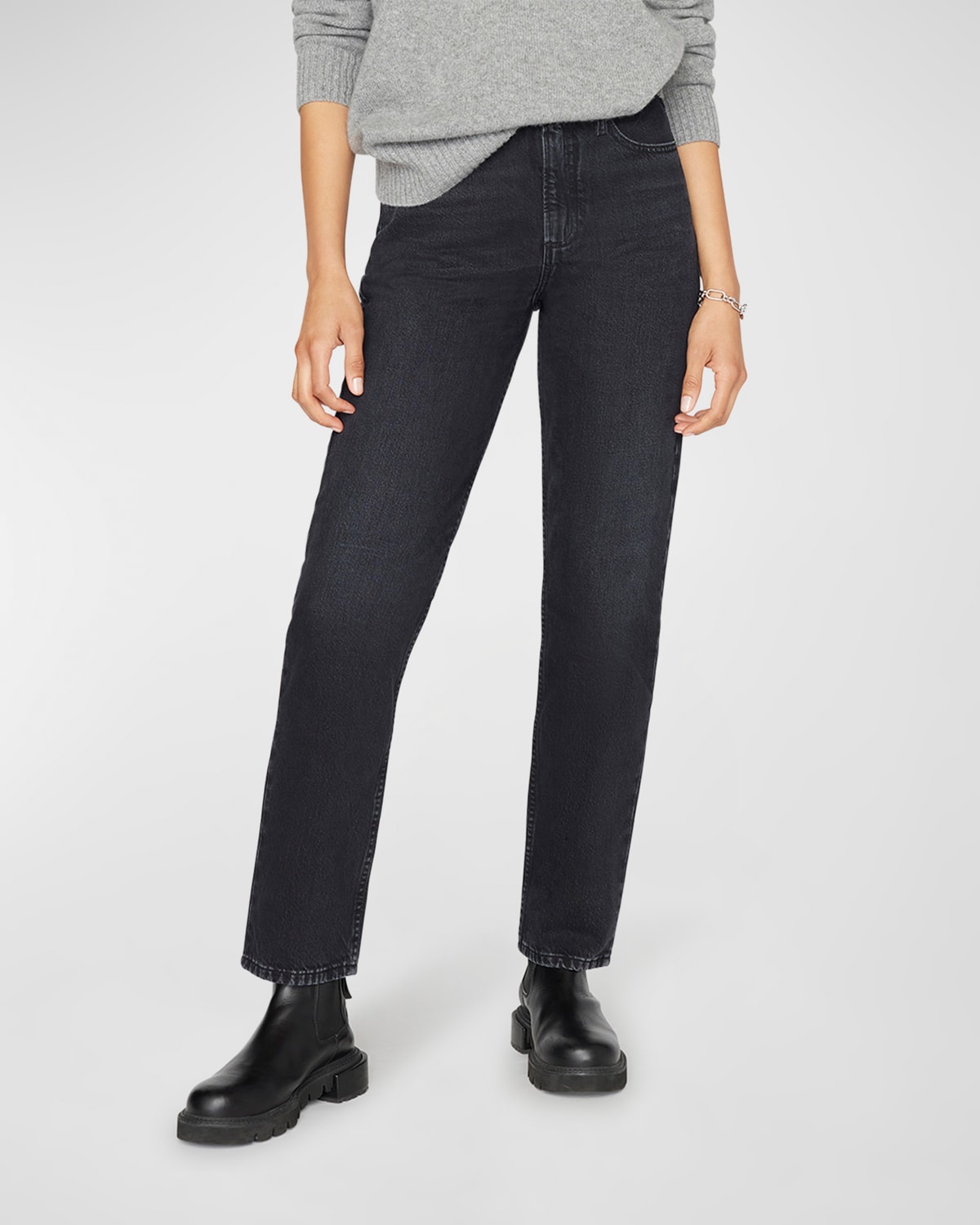 FRAME Le High N Tight Wide-Leg Jeans | Neiman Marcus