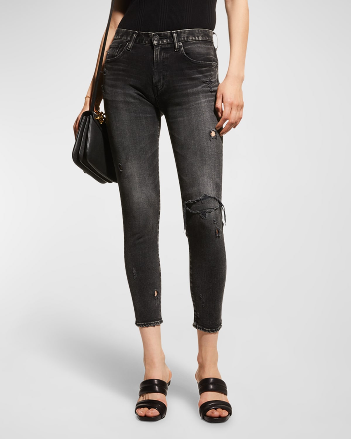 Ralph Lauren Collection 400 Matchstick Ankle Skinny Jeans | Neiman Marcus