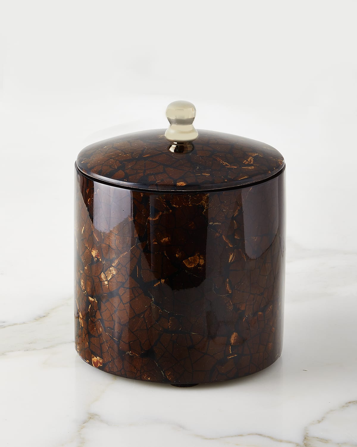 LADORADA Dark Coconut Luxe Coaster Set | Neiman Marcus