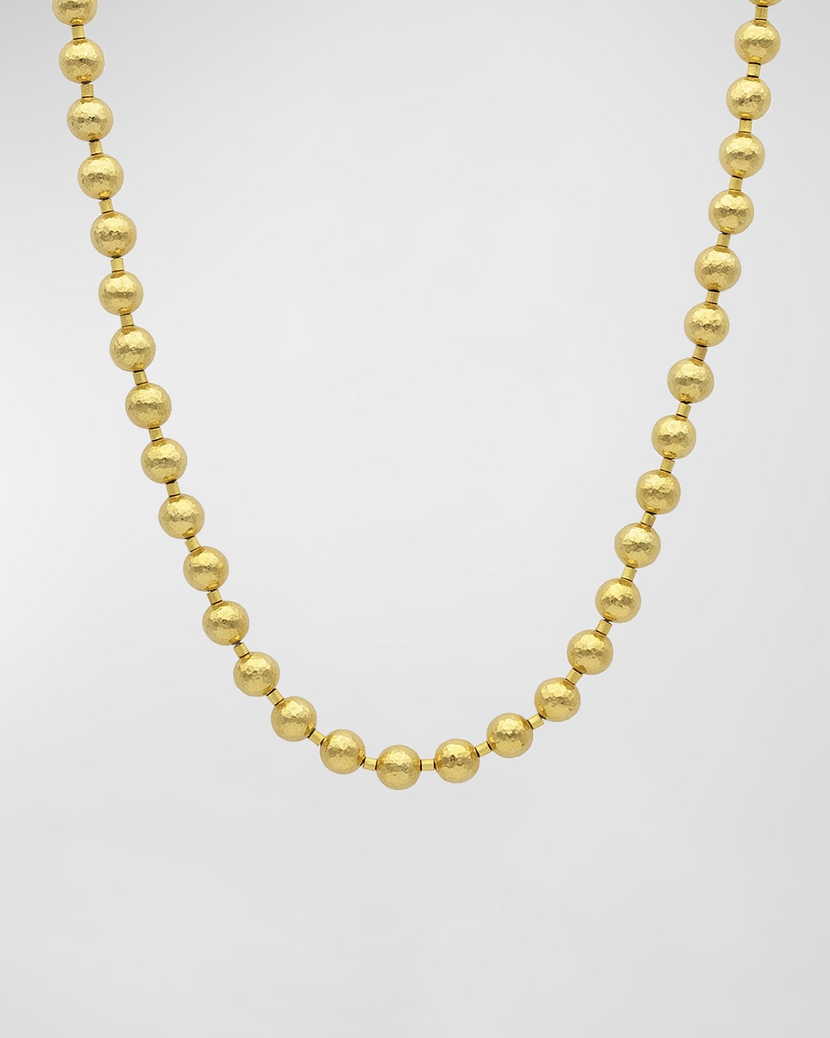 Gurhan 24K Yellow Gold Hoopla Link Necklace | Neiman Marcus
