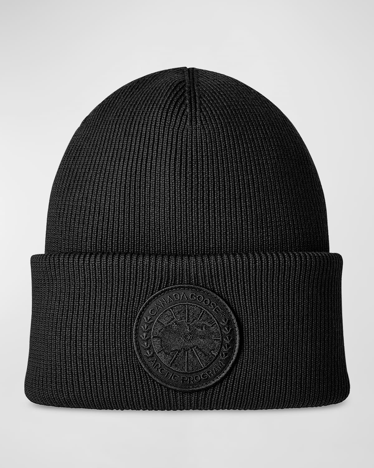 Canada Goose Men's Arctic Disc Toque Knit Beanie Hat | Neiman Marcus