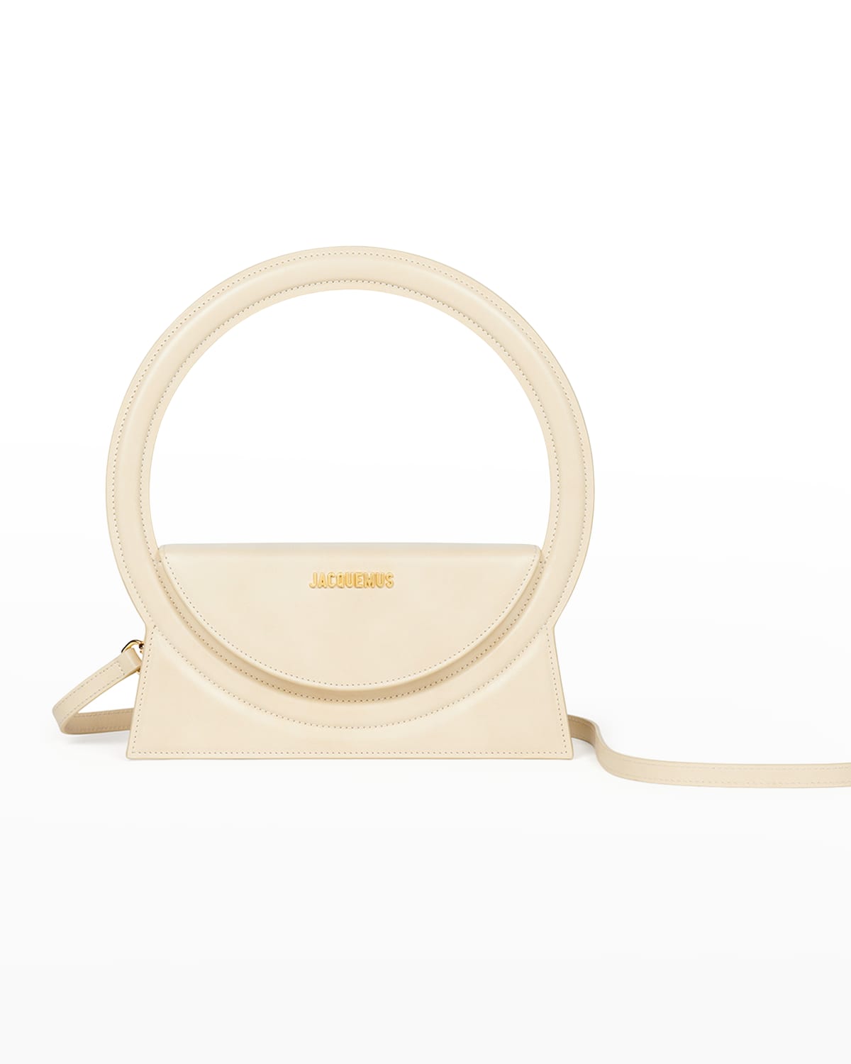 Jacquemus Le Sac Rond Top Handle Bag | Neiman Marcus