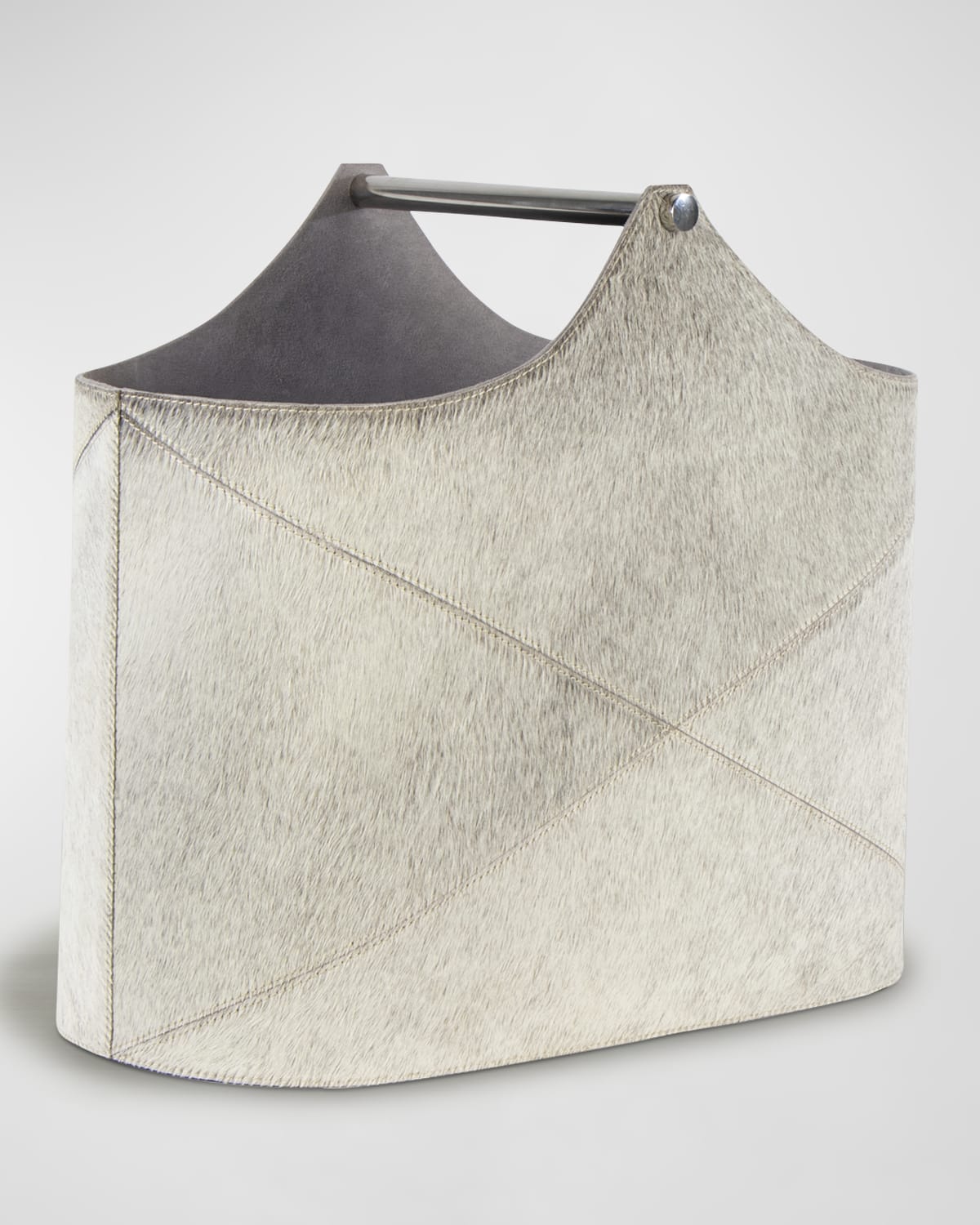 Regina Andrew Andres Hair On Hide Magazine Rack | Neiman Marcus