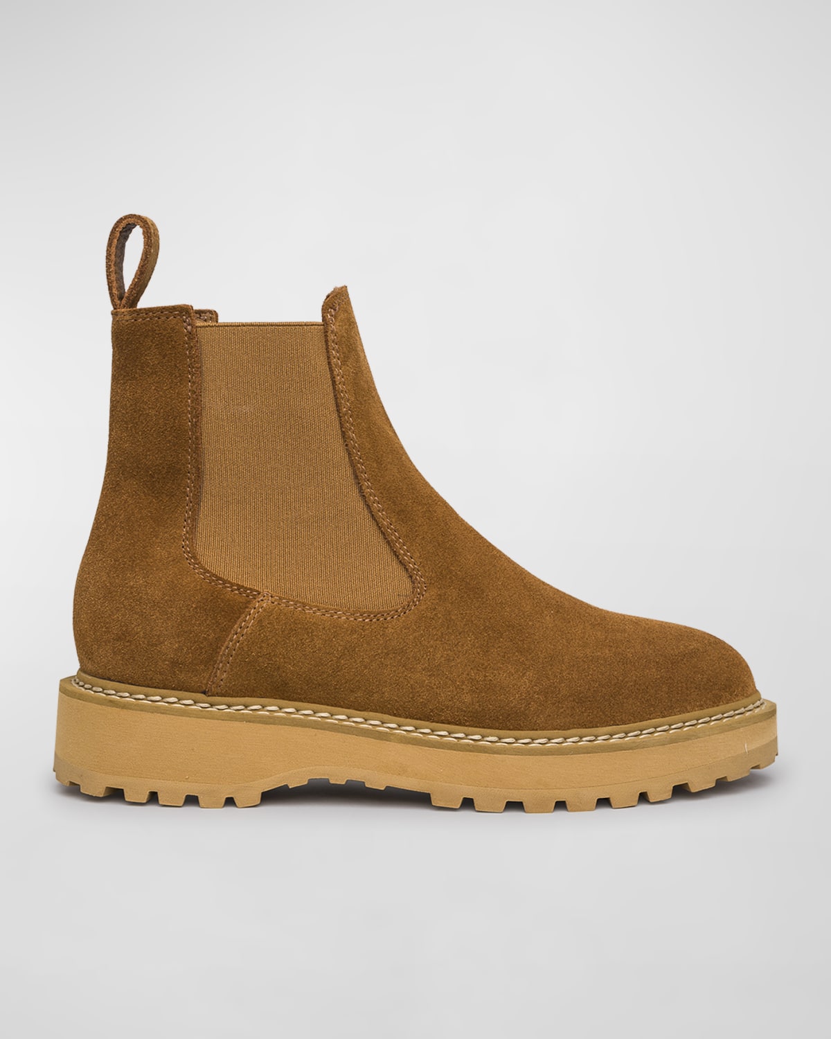 See by Chloe Mallory Suede Chelsea Booties | Neiman Marcus