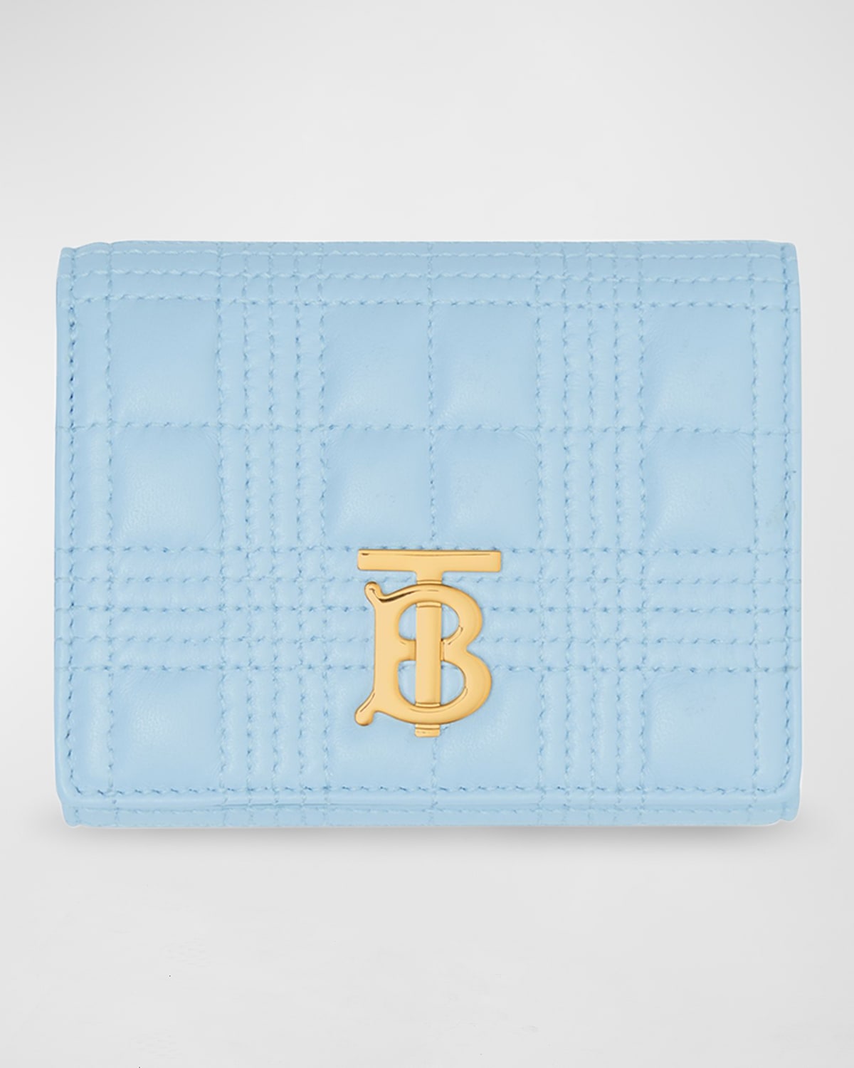 Burberry TB Compact Leather Wallet | Neiman Marcus