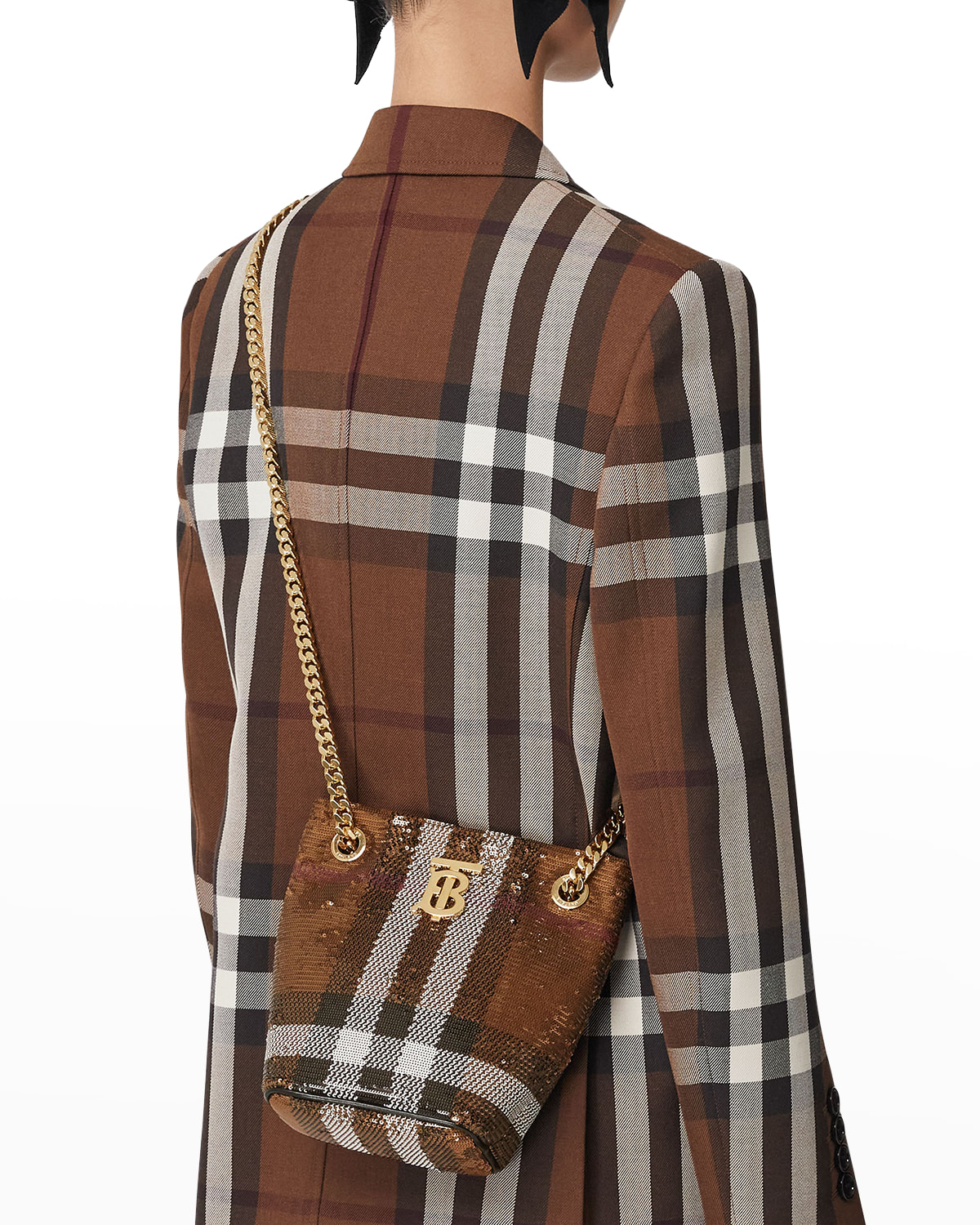 Burberry Lola Check-Quilted Leather Camera Shoulder Bag | Neiman Marcus