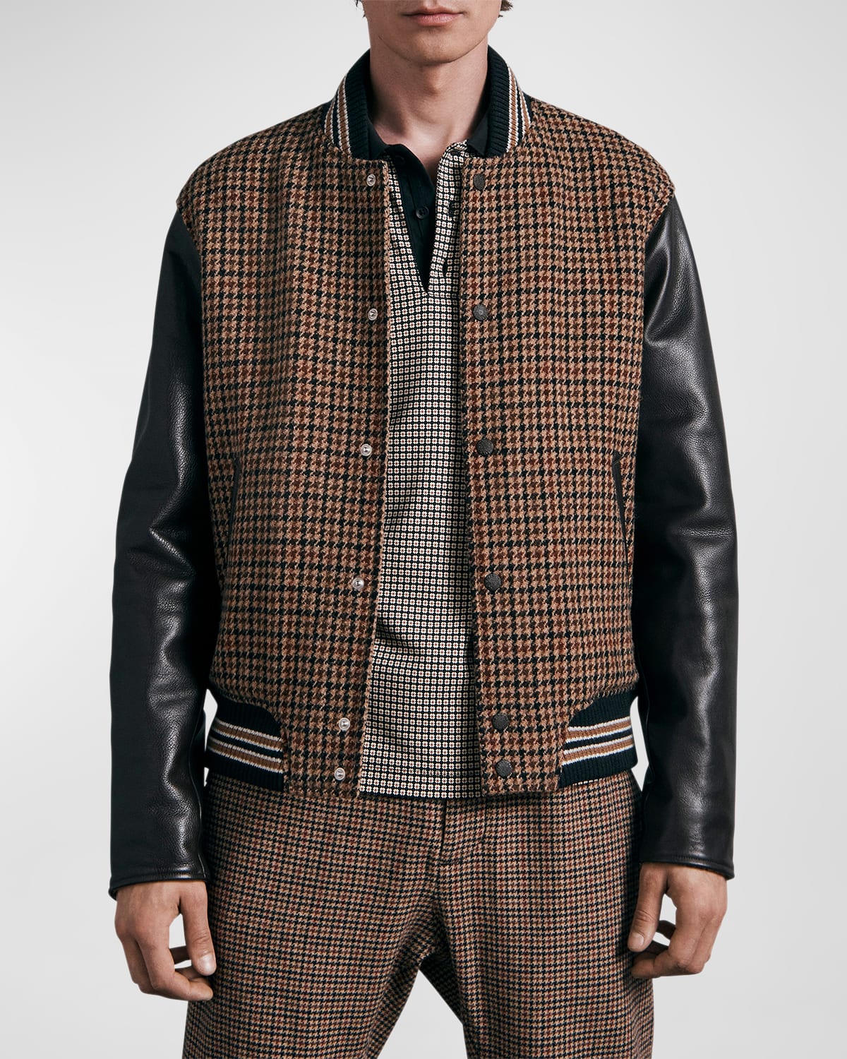 Givenchy Men's Logo Varsity Jacket | Neiman Marcus