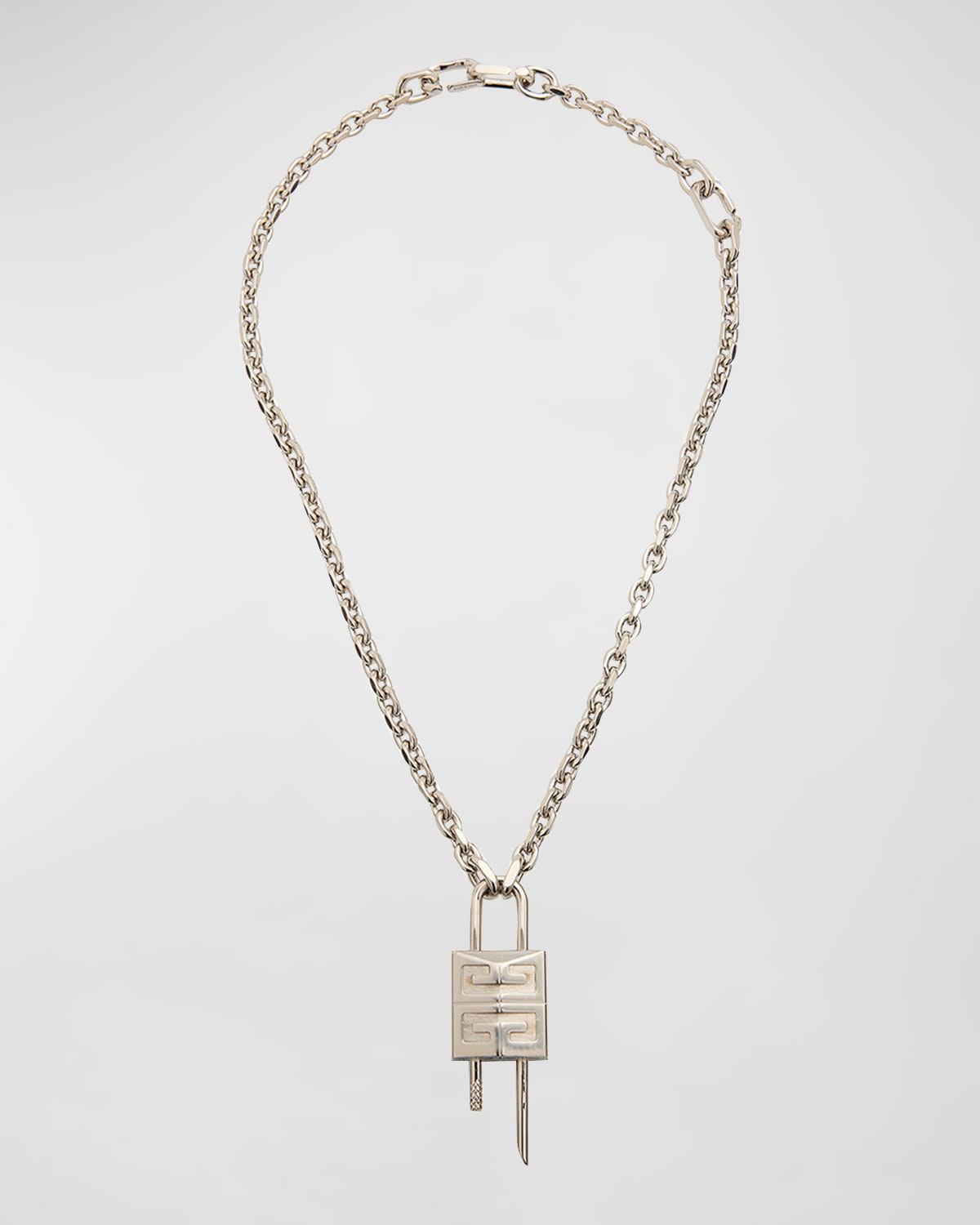 Givenchy Men's Crystal Pavé G-Chain Necklace | Neiman Marcus