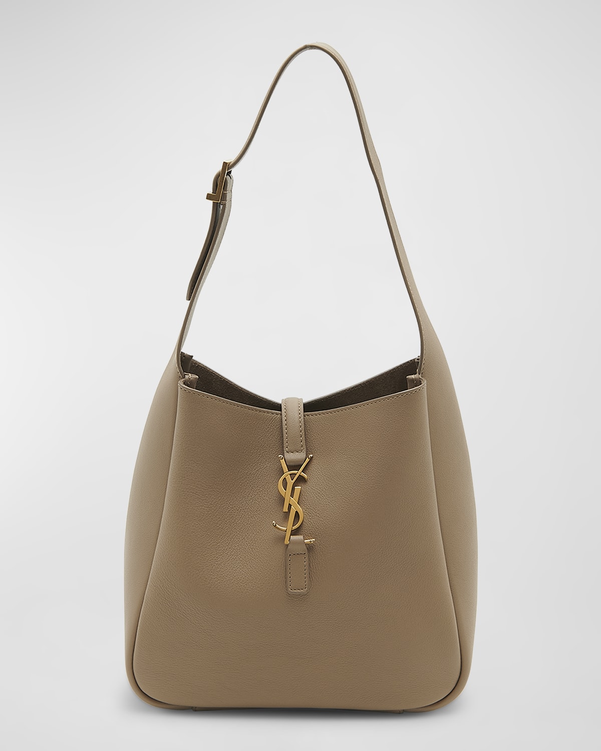 Saint Laurent Le 5 A 7 Small Suede Hobo Shoulder Bag | Neiman Marcus