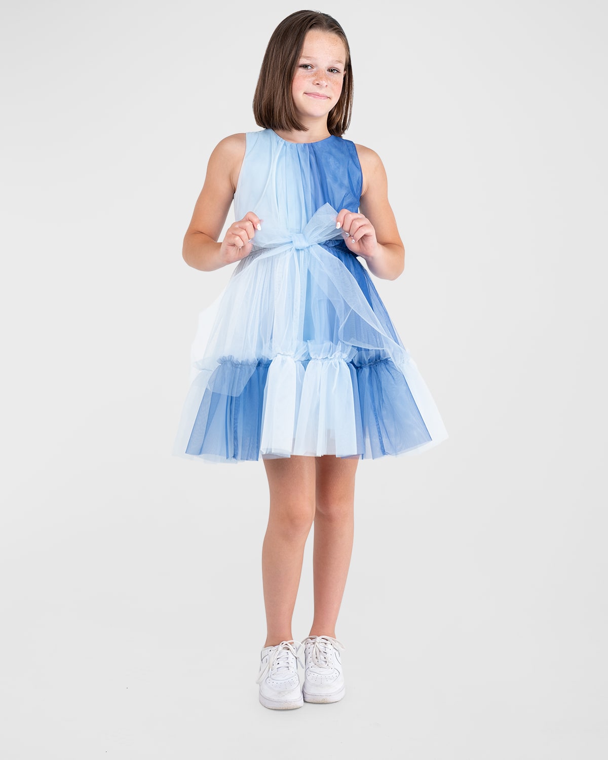 Zoe Girl's Hazel Floral-Print Dress, Size 7-16 | Neiman Marcus