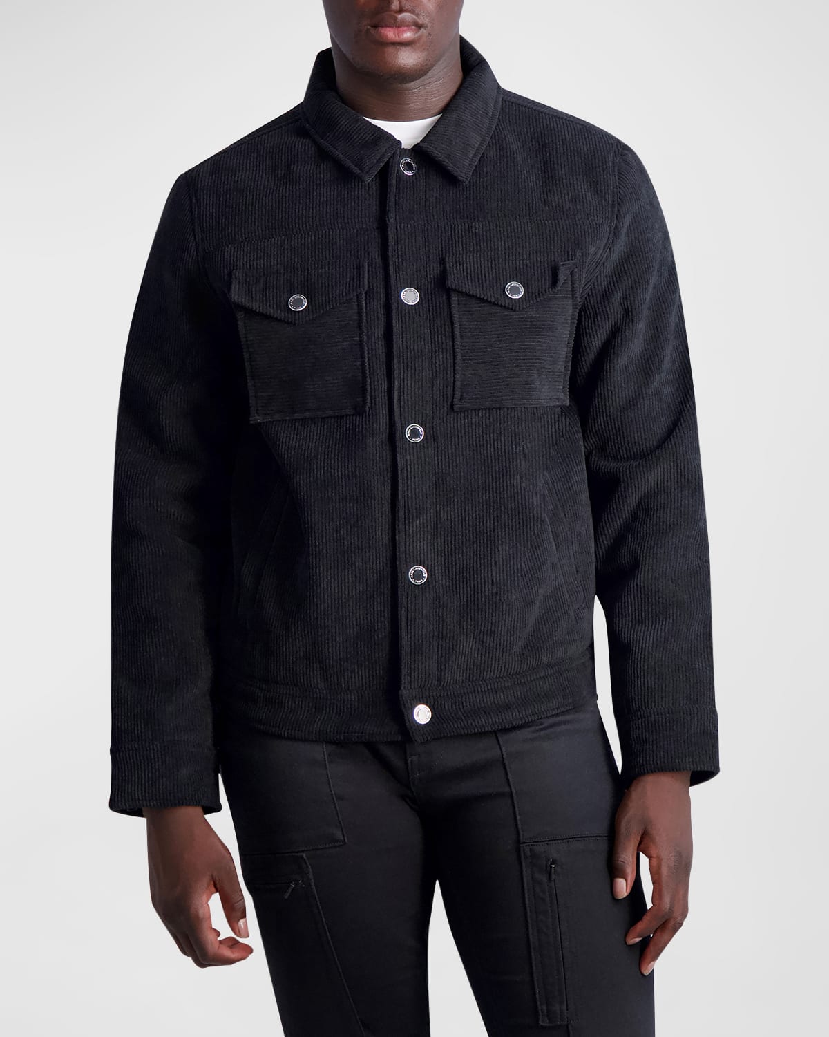 Rails Men's Dante Corduroy Trucker Jacket | Neiman Marcus