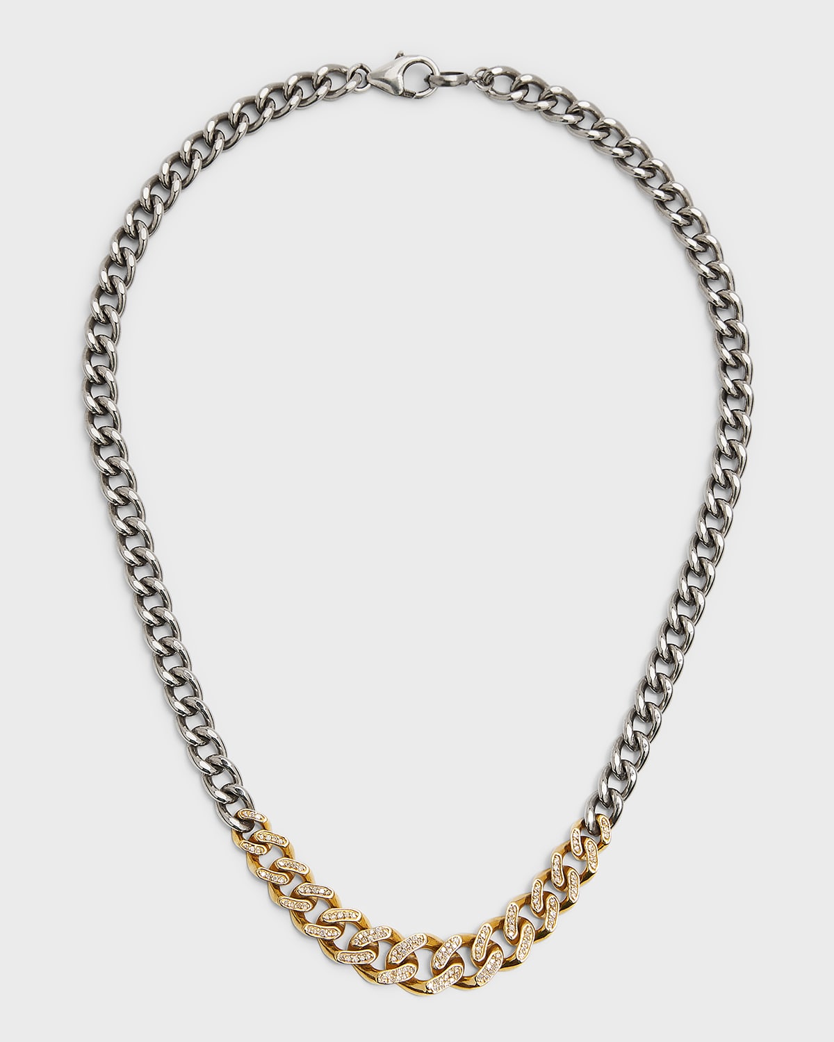 Sheryl Lowe Druzy Curb Chain Necklace | Neiman Marcus