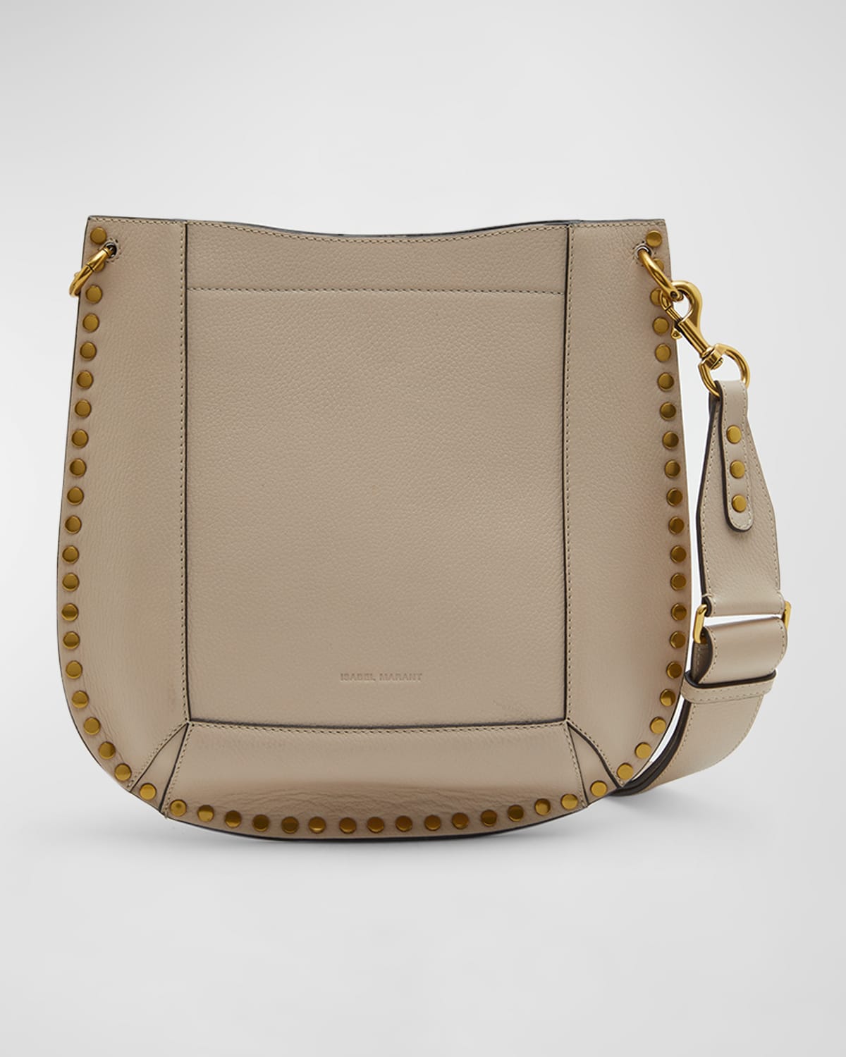 Isabel Marant Oskan Moon Suede Shoulder Bag | Neiman Marcus
