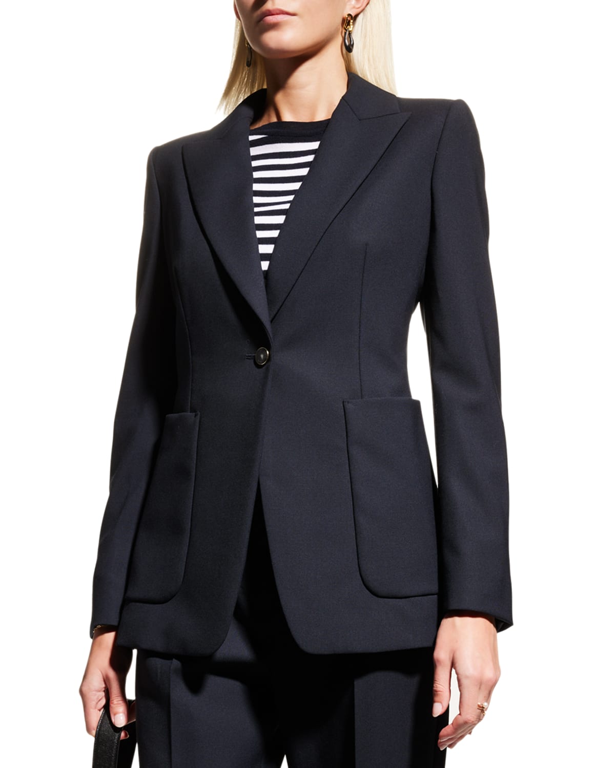 Max Mara Golden Blazer Jacket | Neiman Marcus