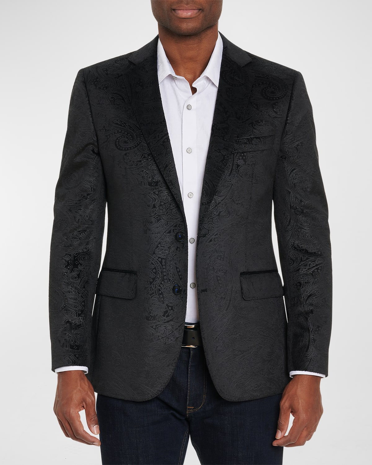 Robert Graham Men's Cusano Paisley Jacquard Sport Coat | Neiman Marcus