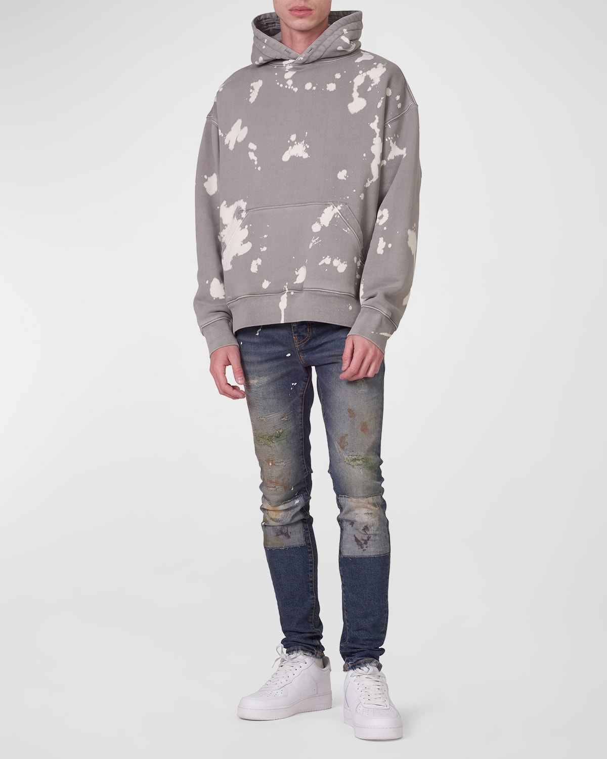 AVIREX Men's Icon Fleece Hoodie | Neiman Marcus