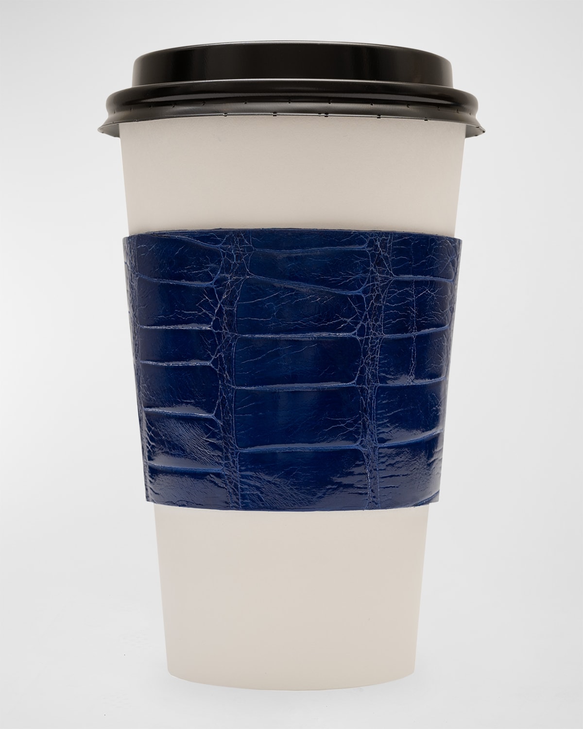 Abas Men's Matte Alligator Leather Cup Sleeve | Neiman Marcus