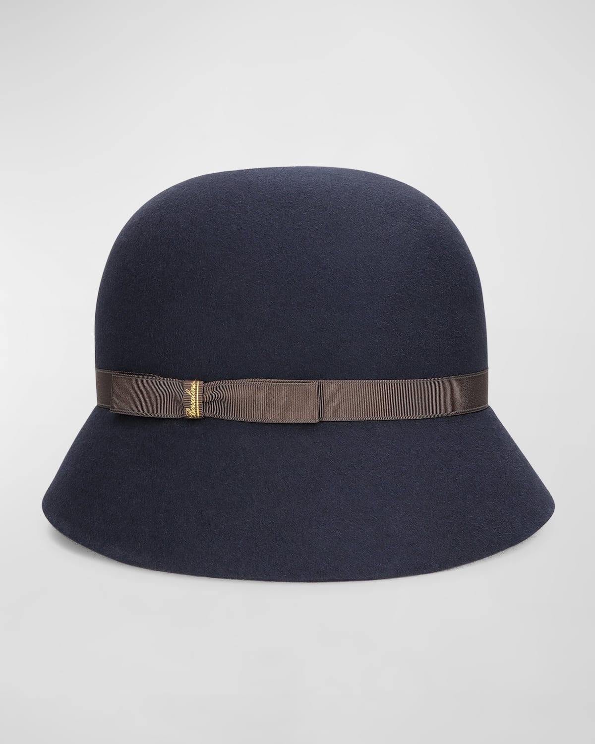 Sofia Cashmere Wool-Blend Felt Cloche Hat | Neiman Marcus