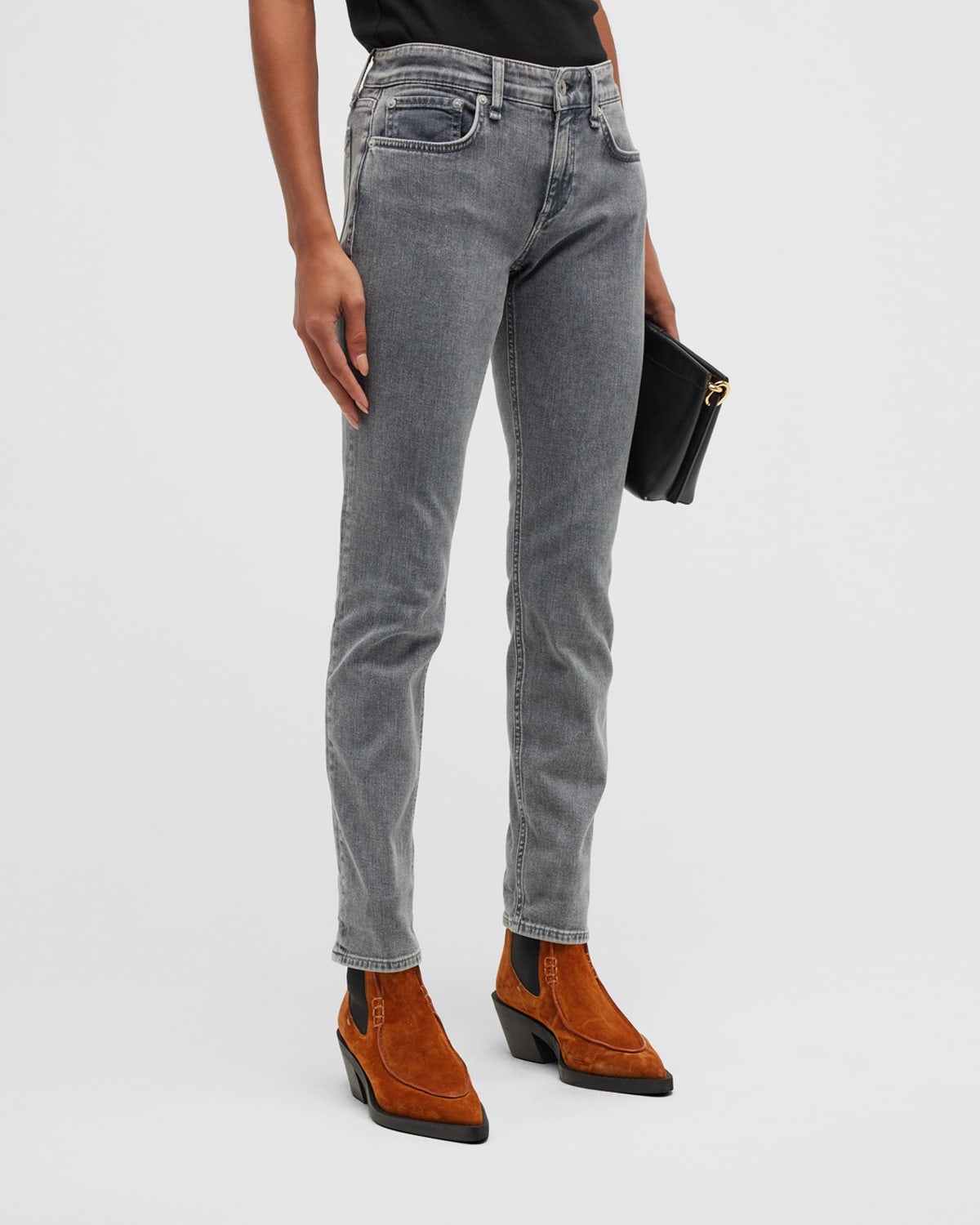 Denimist Lucy Patchwork Boyfriend Jeans | Neiman Marcus