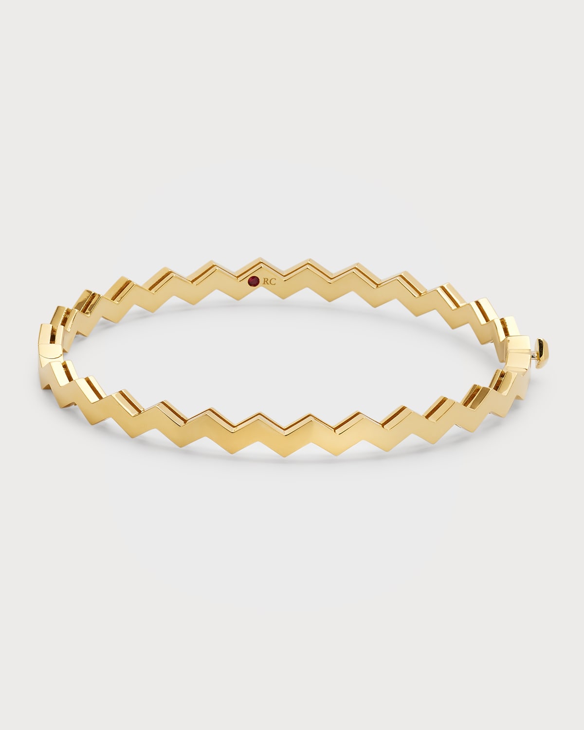 Roberto Coin 18K Yellow Gold Zig Zag Ring, Size 6.5 | Neiman Marcus
