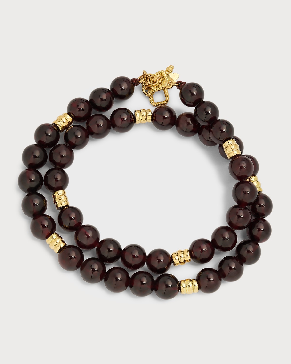 Armenta 18K Yellow Gold Artifact Link Bracelet in Teal Patina with ...