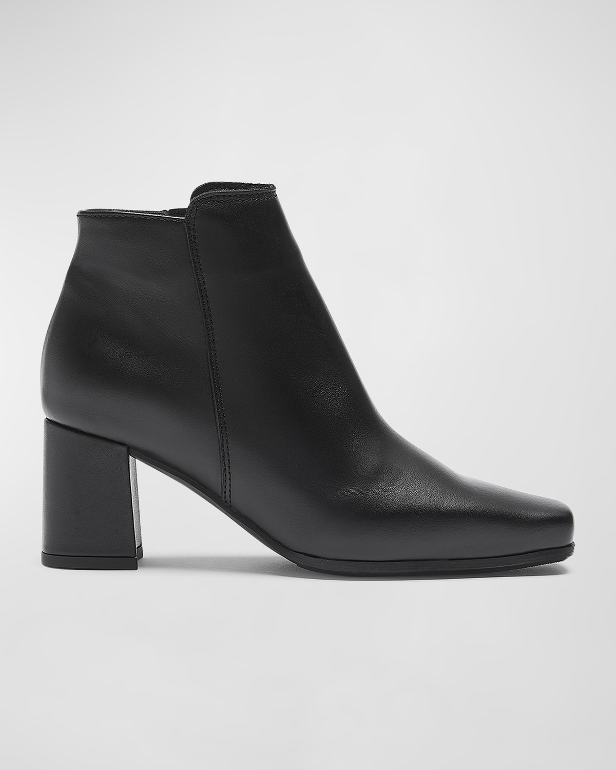 Tory Burch Western Leather Ankle Booties | Neiman Marcus