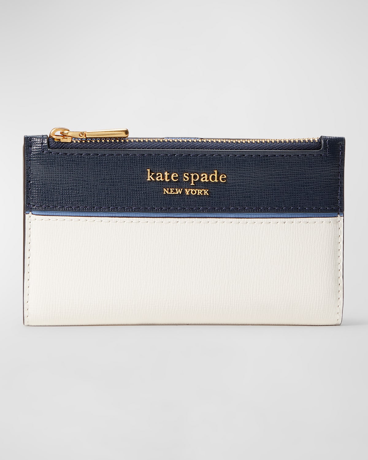 kate spade new york morgan small slim bifold wallet | Neiman Marcus
