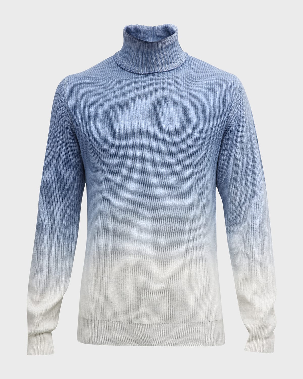 Bugatchi Men's Leaf-Print Crew Sweater | Neiman Marcus