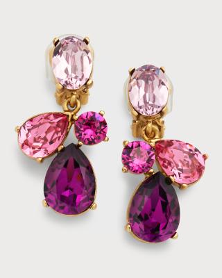 Oscar de la Renta Baby Heart Earrings | Neiman Marcus