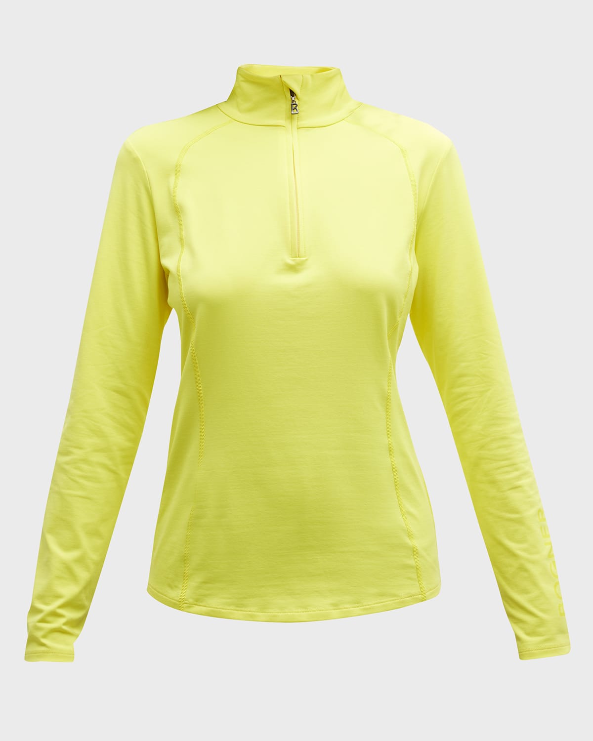 Bogner Jorina Jacquard Quarter-Zip Jacket | Neiman Marcus