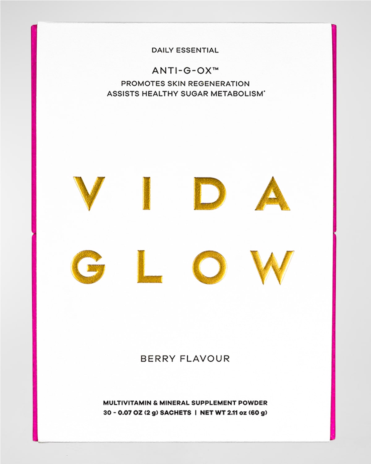 Vida Glow Anti-G-Ox Multi-Vitamin & Mineral Supplement Powder - Citrus ...