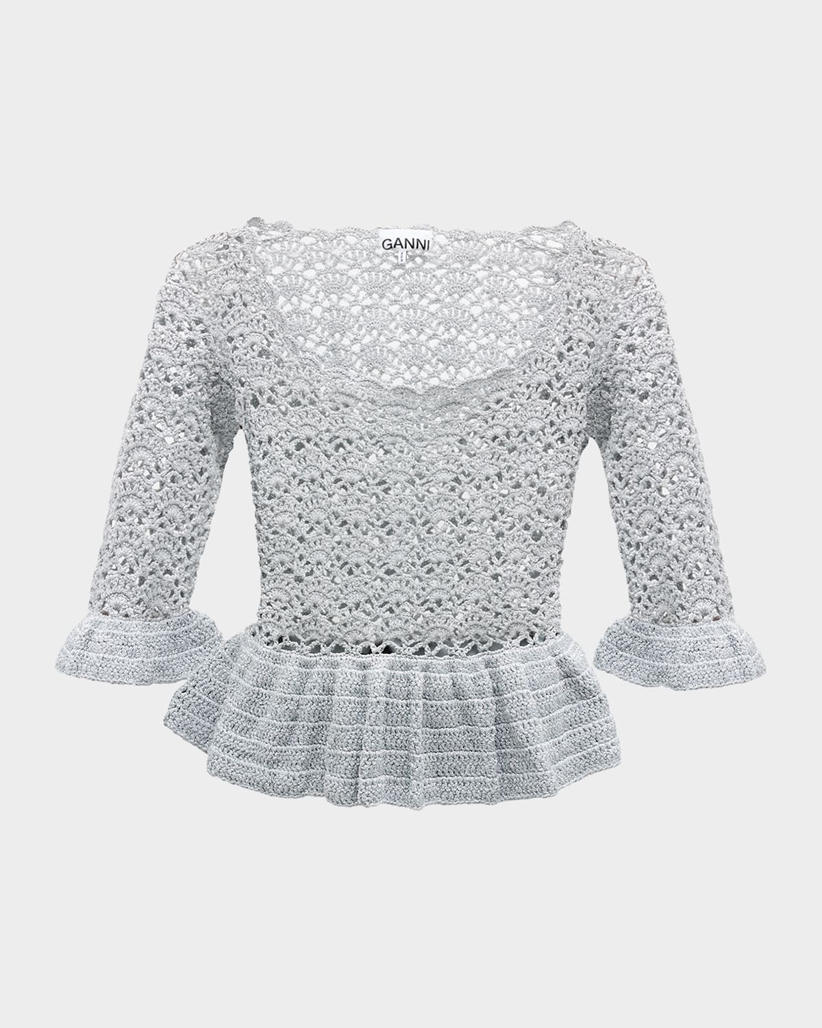 Michael Stars Patsy Square-Neck Puff-Sleeve Top | Neiman Marcus