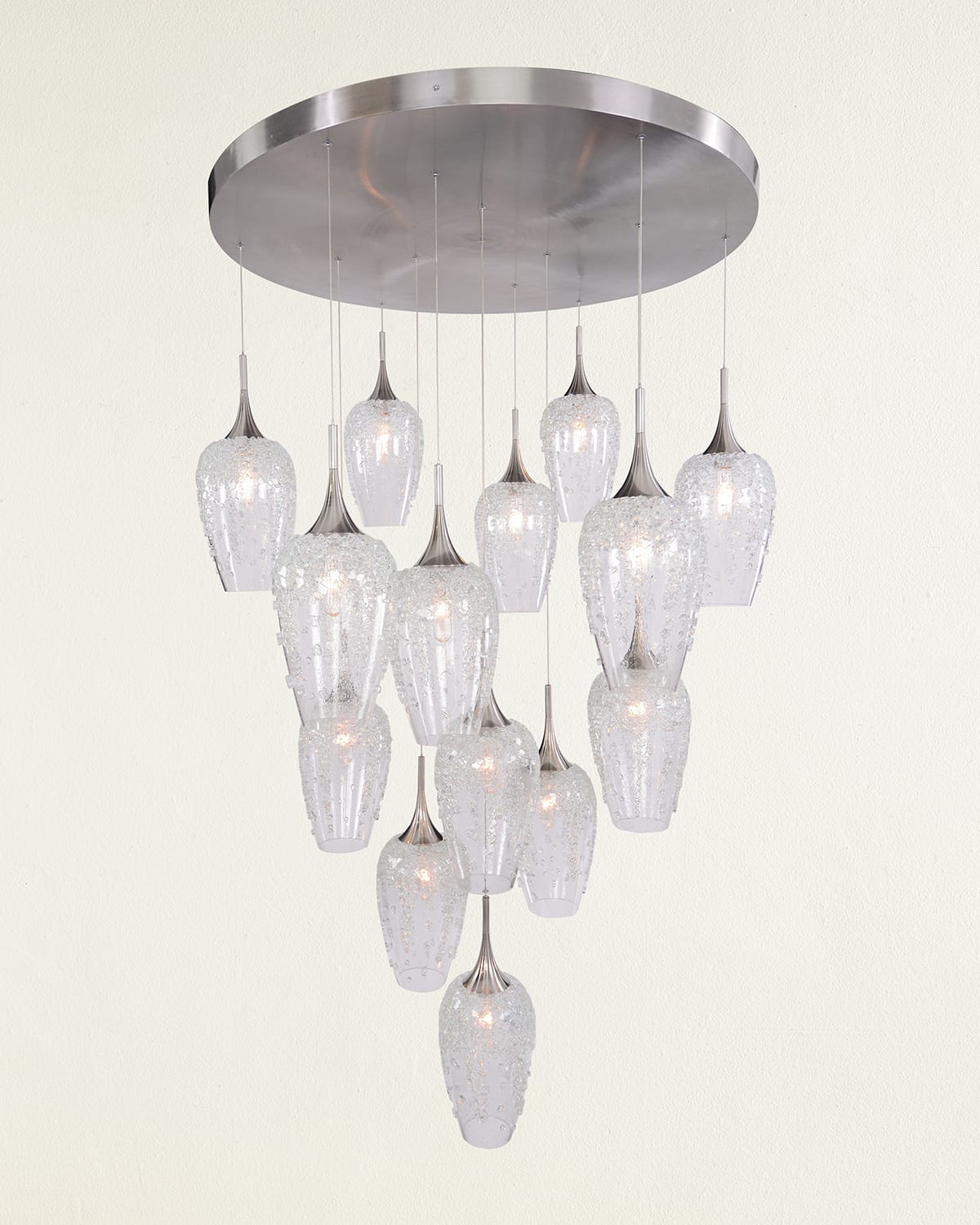 John-Richard Collection Twelve Light Crystal Drop Chandelier | Neiman ...