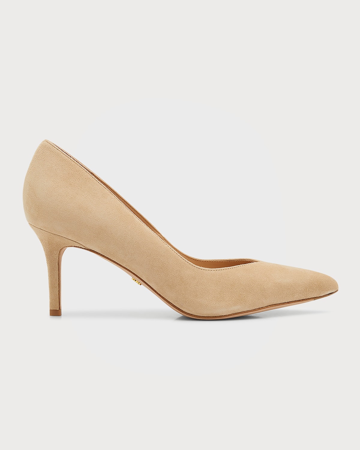 Aquazzura 105mm Bow Suede Pumps | Neiman Marcus