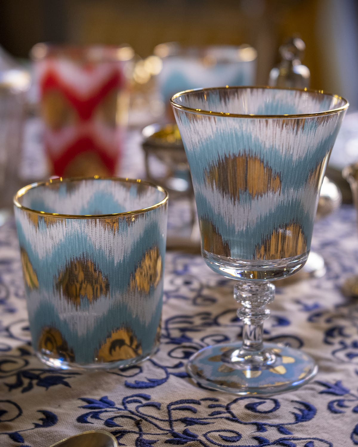 Mikasa Gianna 19 oz. Stemless Wine Glasses, Set of 4 | Neiman Marcus