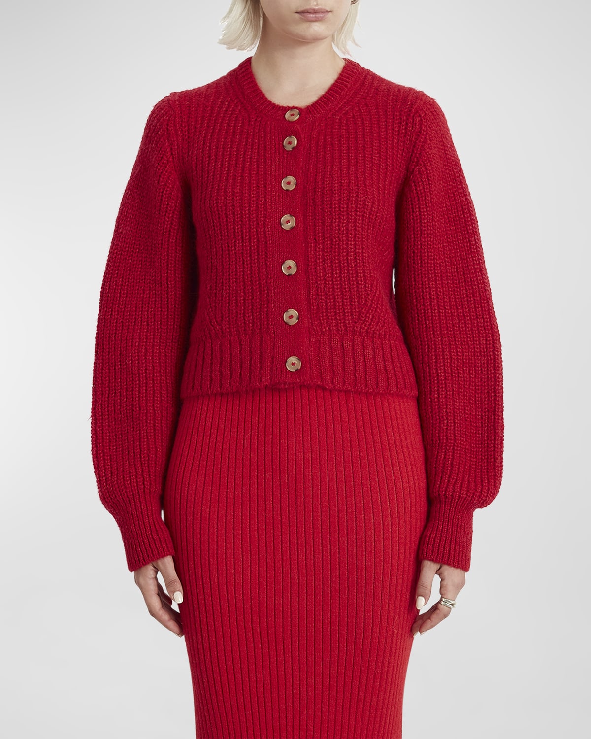 Vince Three-Button Knit Cardigan | Neiman Marcus