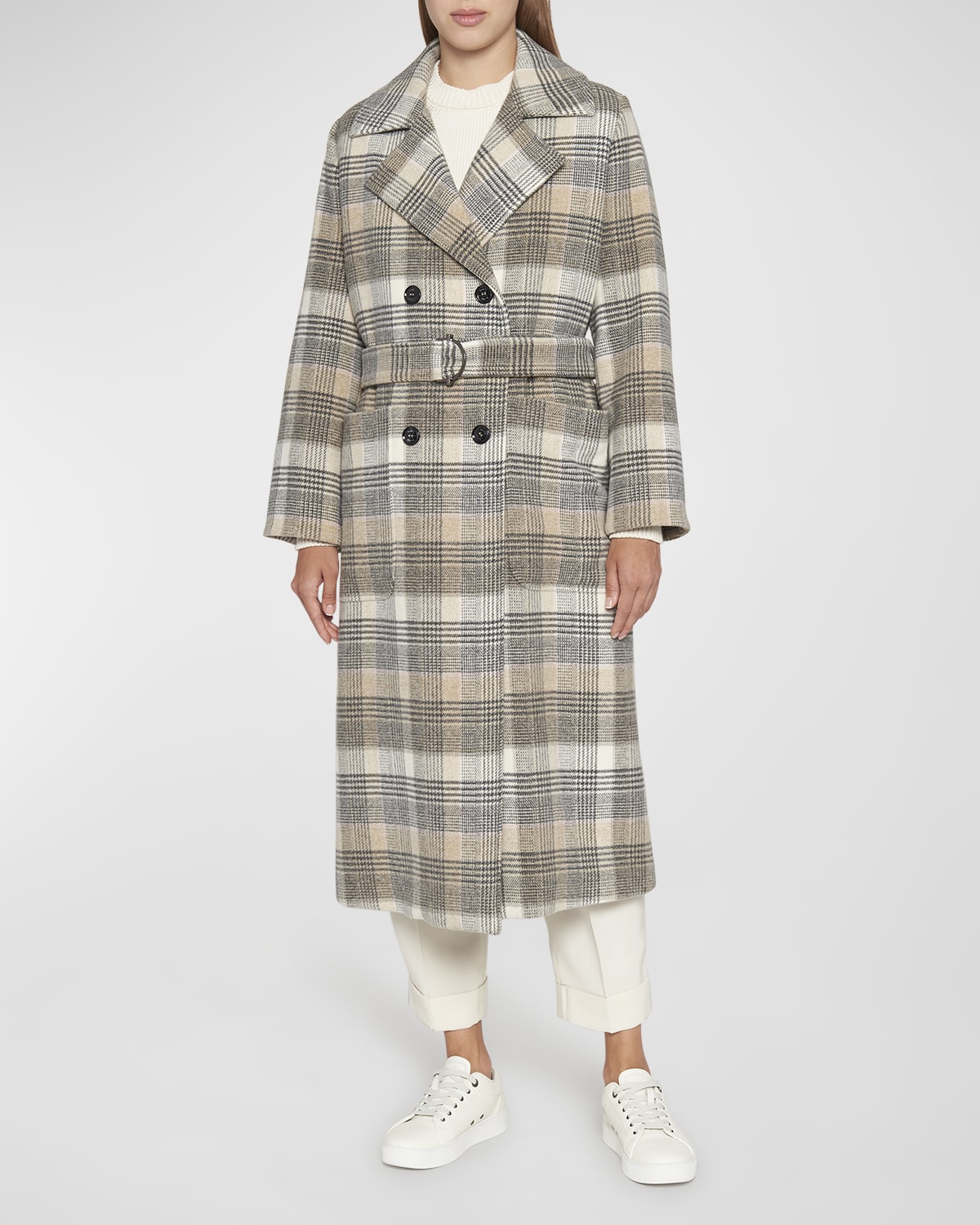 MooRER Harna Cashmere Trench Coat w/ Puffer Layer | Neiman Marcus