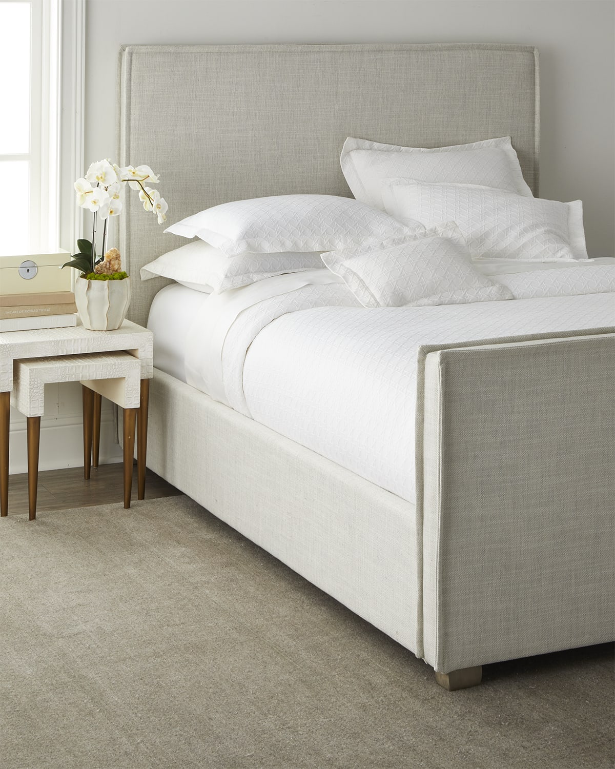 Bernhardt Foundations Queen Panel Bed | Neiman Marcus
