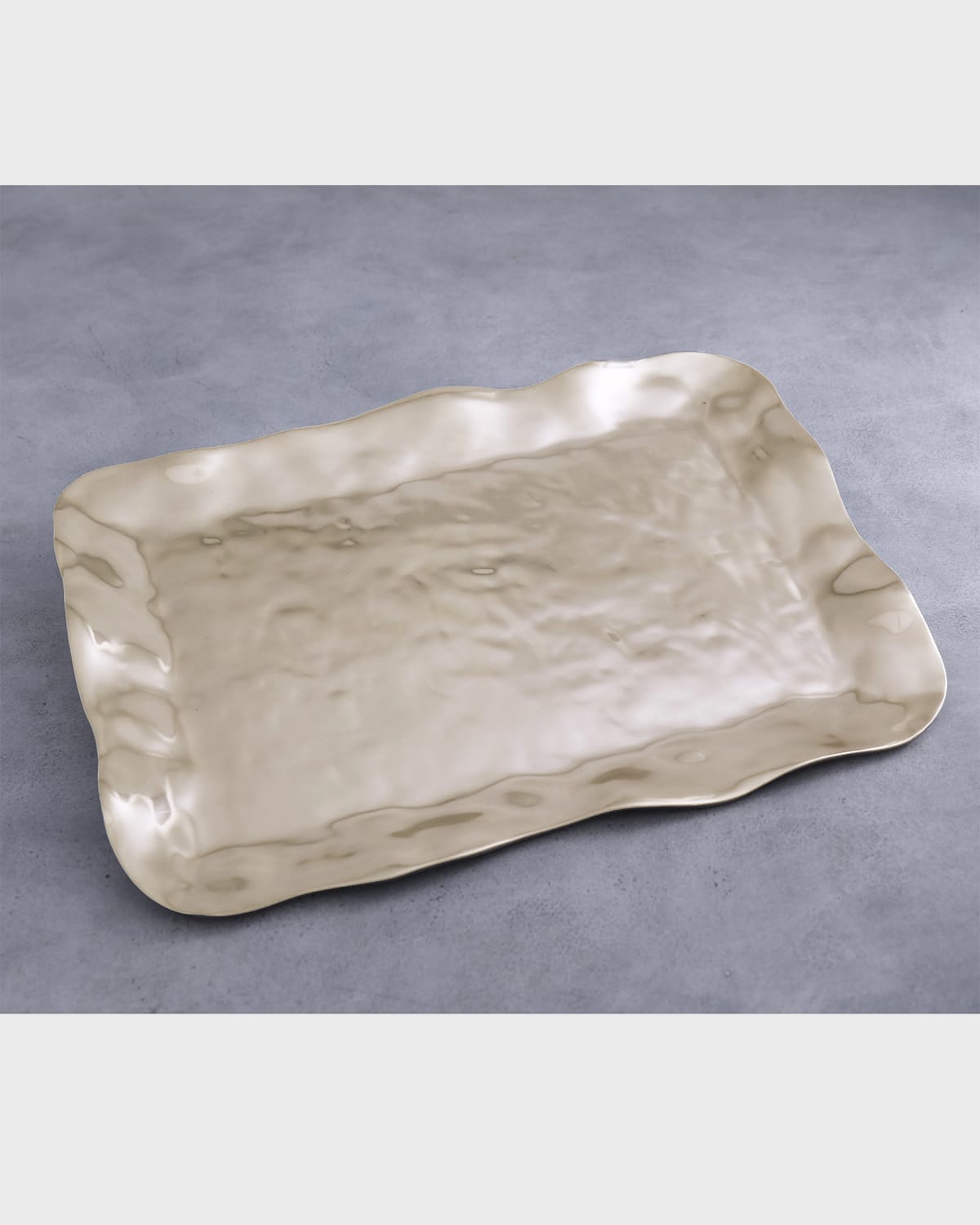 Beatriz Ball Sierra Modern Strie Large Tray | Neiman Marcus